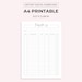Babysitter Log Printable, Babysitter Tracker for Parents - Etsy