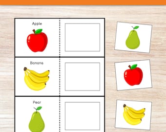 Shape Matching Game Printable, Toddler Matching Activity, Preschool ...