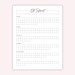 Old Testament Study Checklist: Bible Reading Tracker (printable PDF) - Etsy