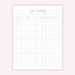Liquor Inventory Printable, Bar Inventory, Cocktail Beverage Supply ...