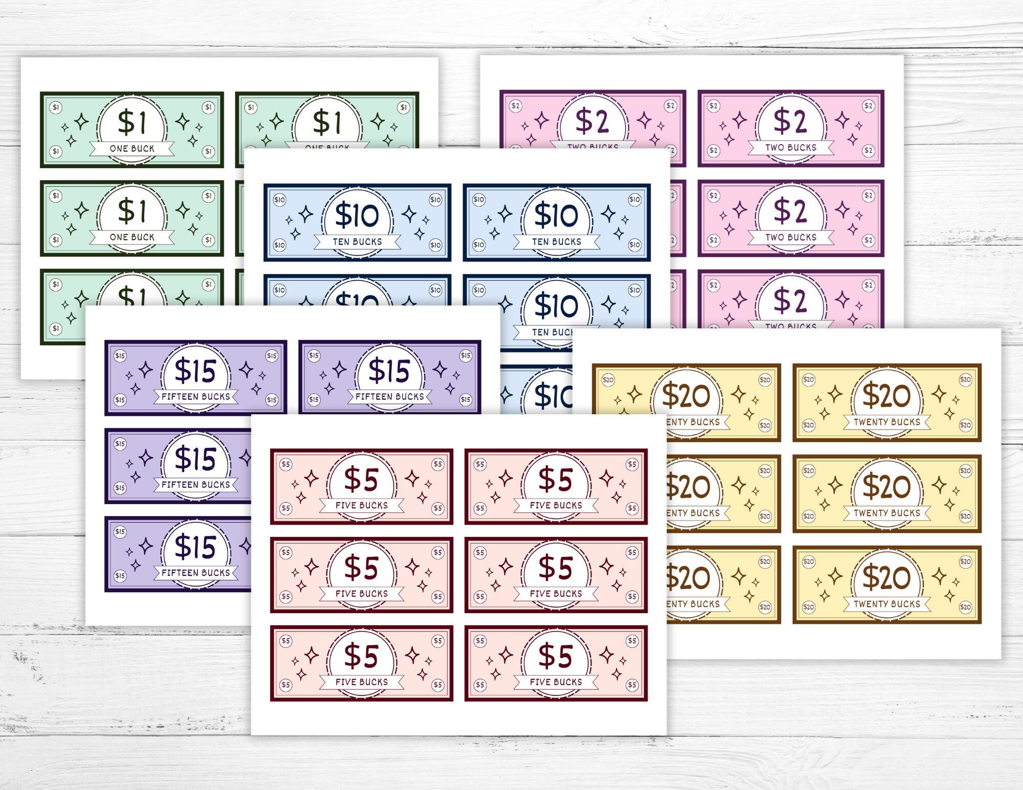 Editable Reward Bucks: Chore & Behavior Incentive (PDF File) - Etsy