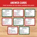 Printable Christmas Jeopardy: Holiday Trivia, Party Activities ...