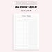 Weekly Vitamin Tracker Printable, Supplement Checklist, Daily Vitamin ...