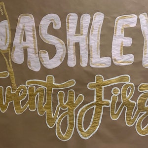 Custom Brown Paper Banners for Special Occasions Birthdays - Etsy