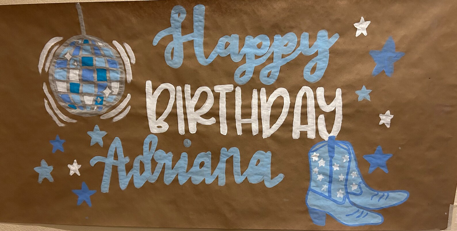 Custom Brown Paper Banners for Special Occasions Birthdays - Etsy