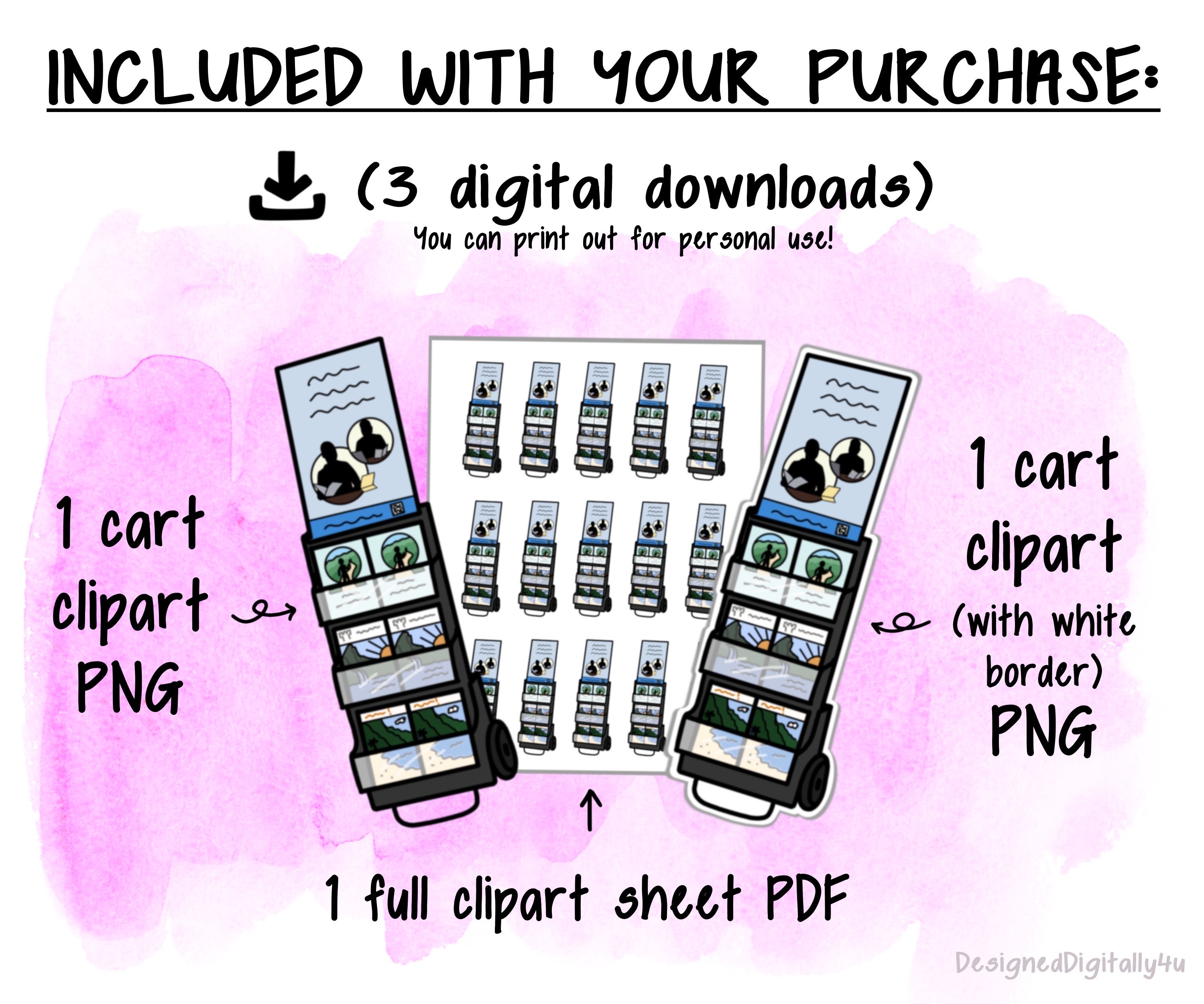 Public Witnessing Cart Clip Art (digital Download) - Etsy