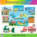 Big Transport Busy Book – Educational Printable for Kids | Vehicle ...