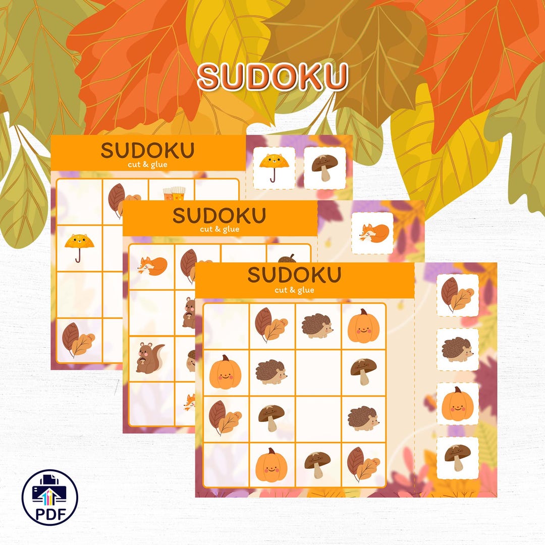 Sudoku Game for Preschool and Early Elementary | Educational Sudoku ...
