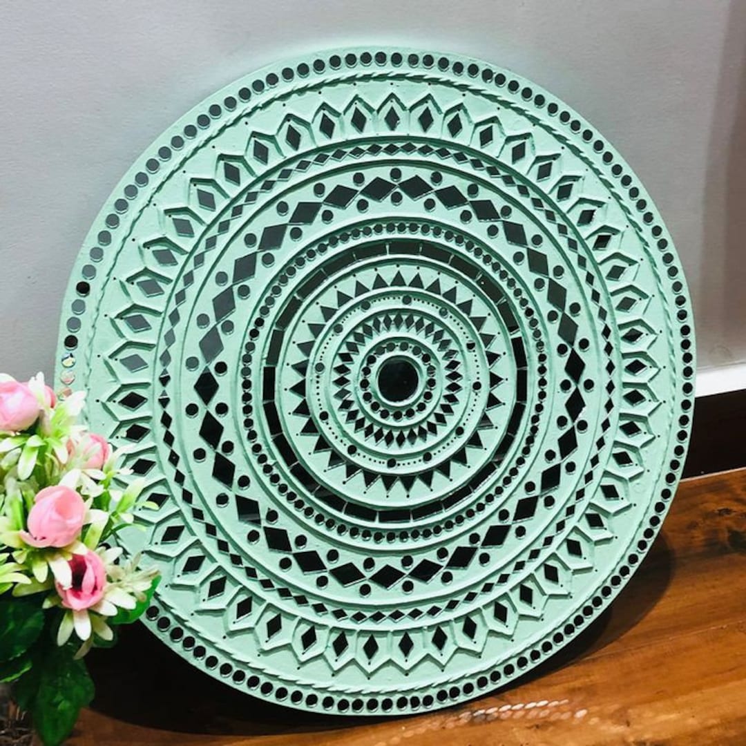 Mandala Lippan Art - Etsy