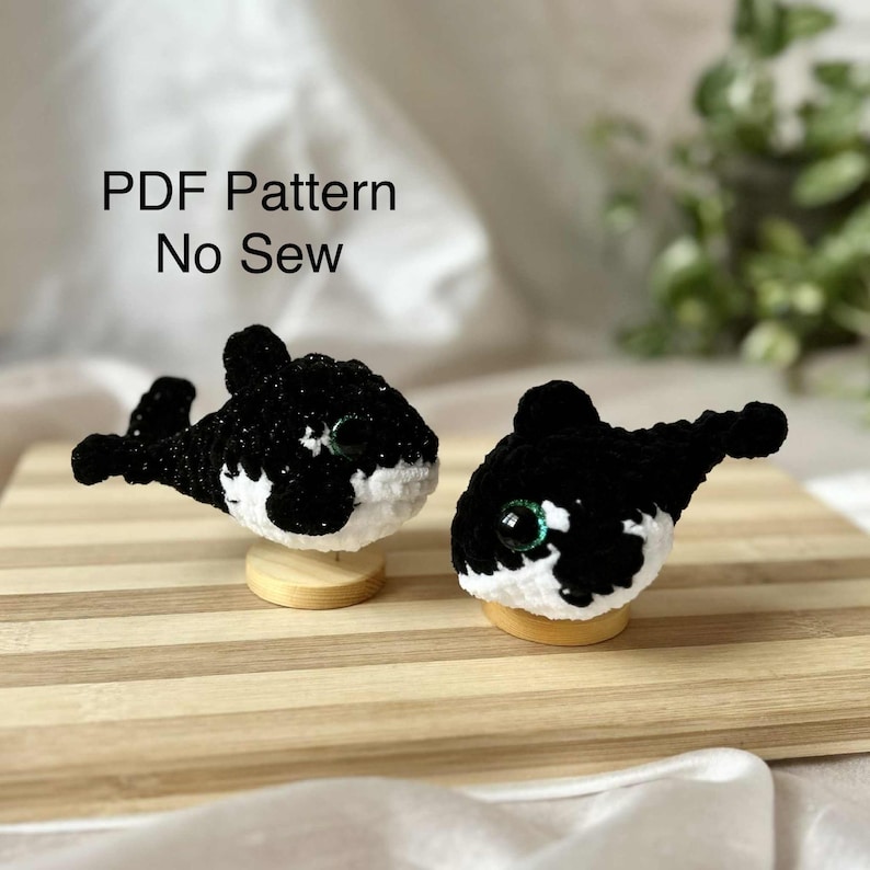 Mini Orca Whale - Etsy