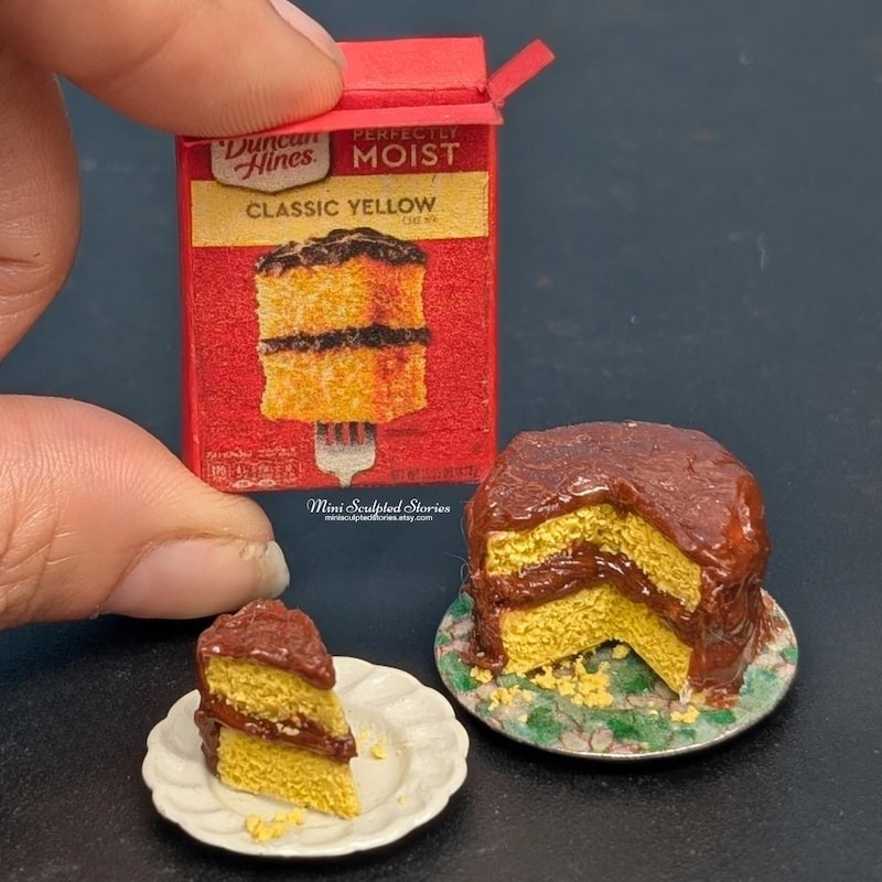 1/12 Scale Ooak Mini Food - Etsy