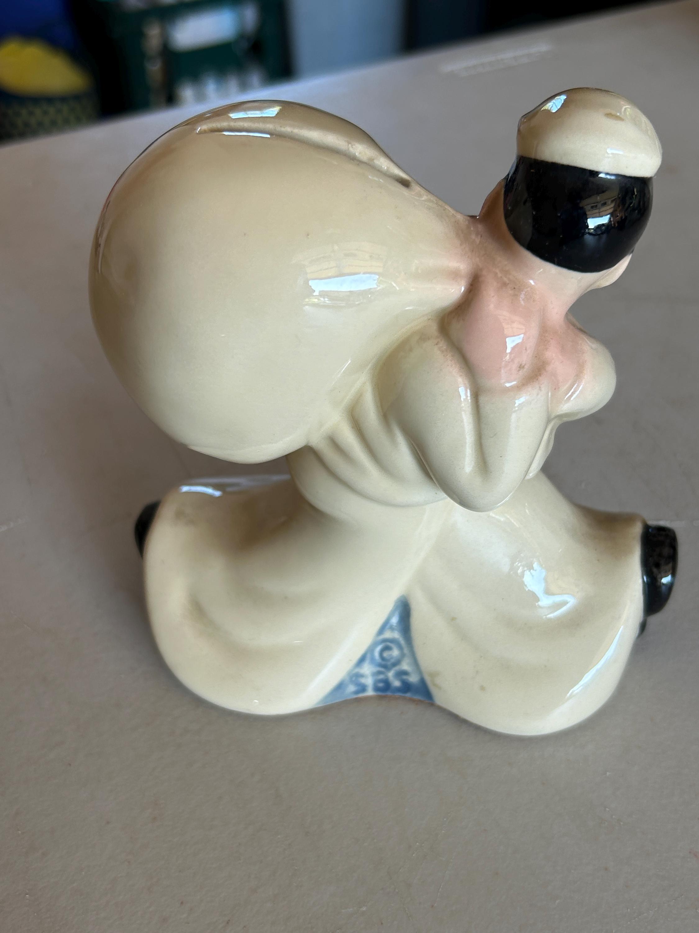 Vintage Mccoy Pottery WWII Era Sailor Seaman Bank - Etsy