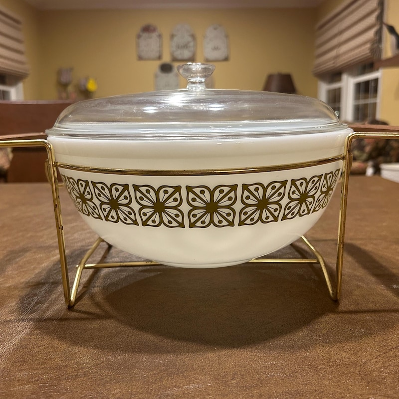 Green Pyrex 404 Bowl - Etsy