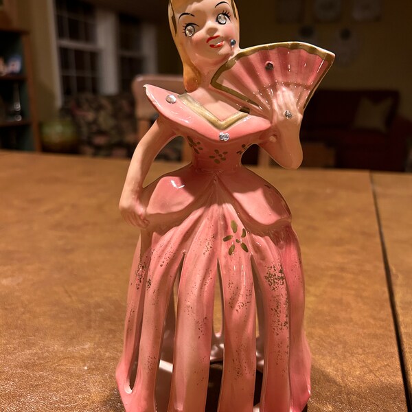 Pink Lady Figurine - Etsy