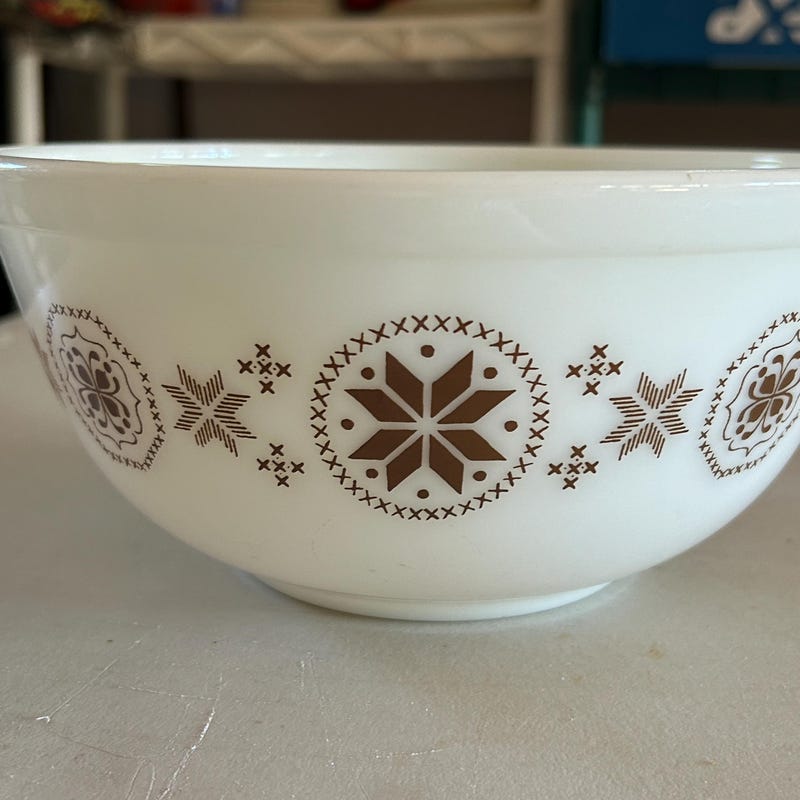 Pyrex Snowflake - Etsy