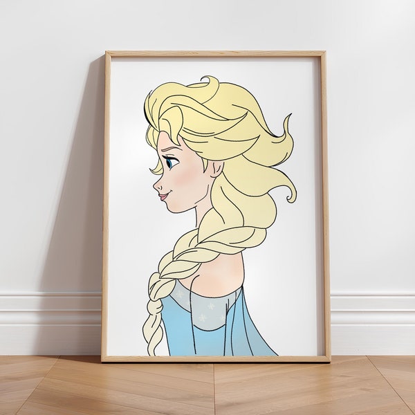 Frozen Wall Art Etsy