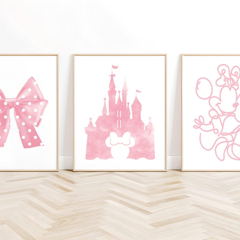 Minnie Mouse Artwork - Etsy