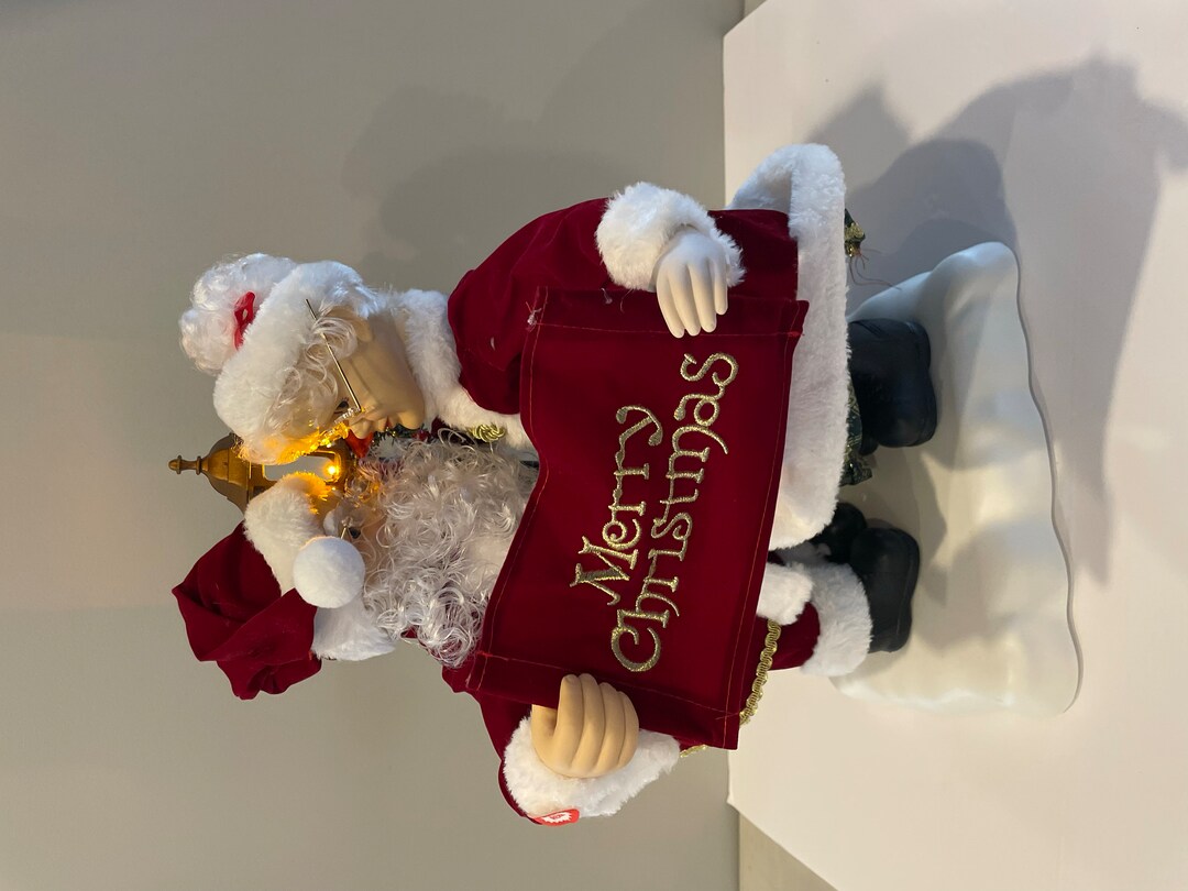 Animated Musical Santa & Mrs Clause - Etsy