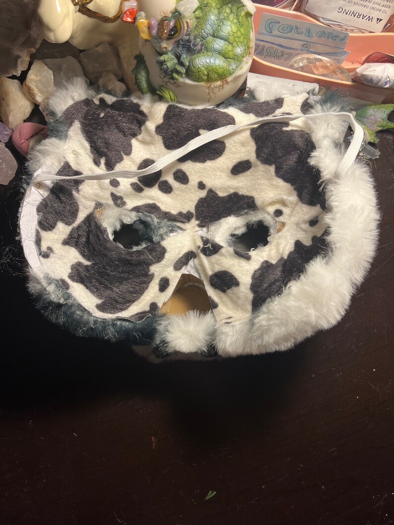 Cow Mask Therian Costume Furry - Etsy
