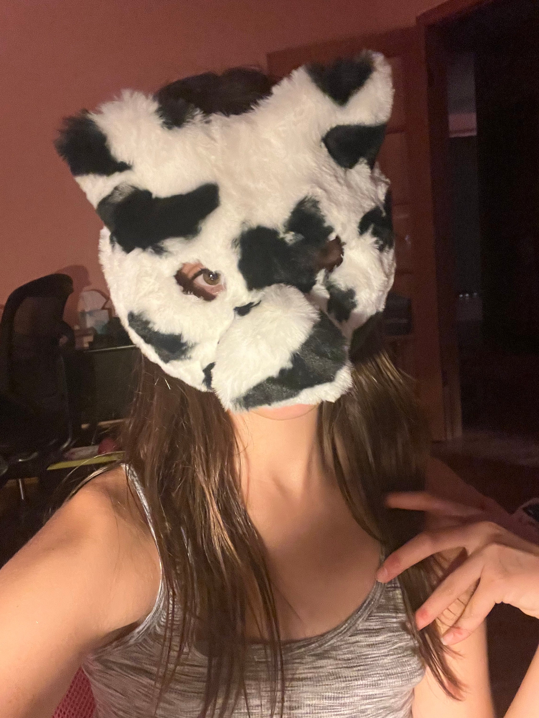 Cow Mask Therian Costume Furry - Etsy