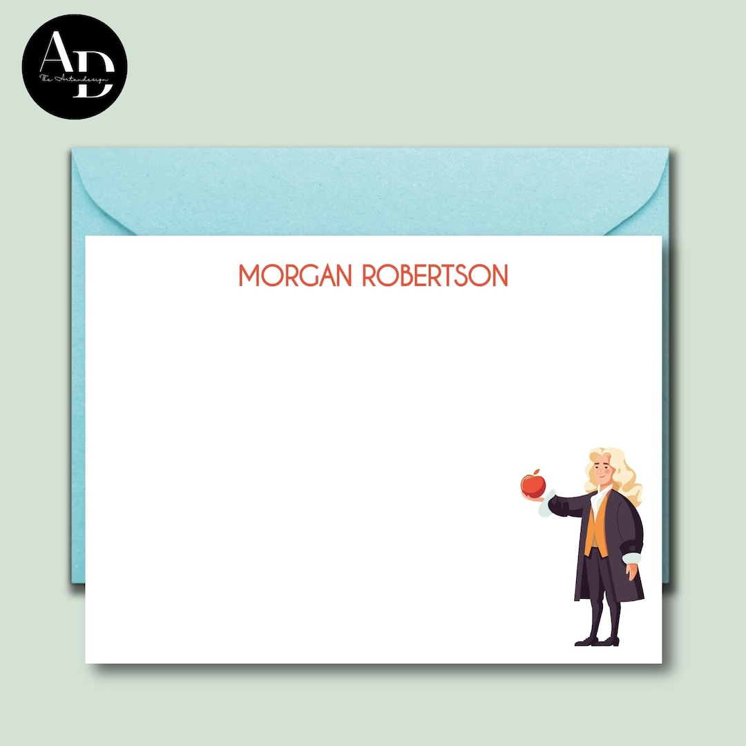 Isaac Newton Famous Scientist Cards Science Themed - Etsy