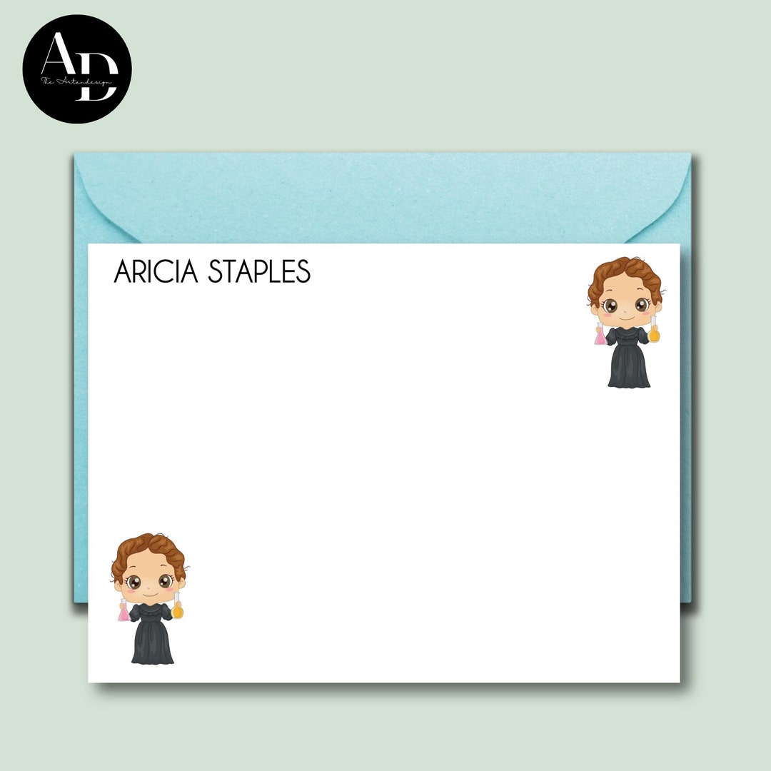 Marie Curie Famous Scientist Cards Science Themed - Etsy