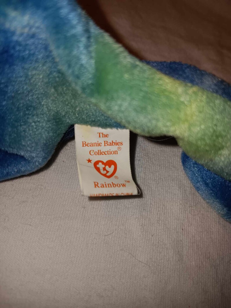Rainbow Beanie Baby "rare" With Errors - Etsy