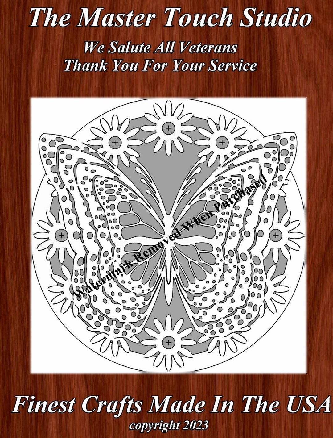 Butterfly Scroll Saw Pattern - Etsy Canada