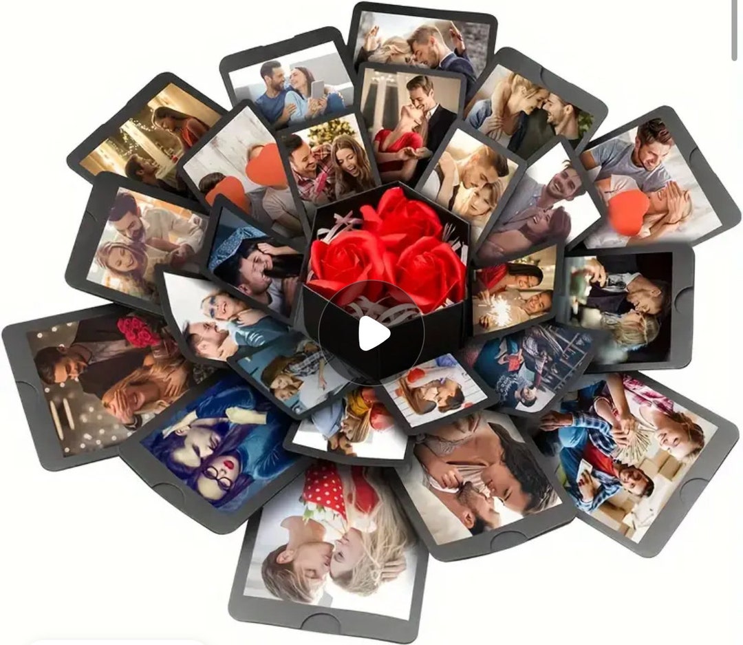 Photo Explosion Box - Etsy