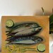 Sardines Art Oil Painting Kitchen Wall Art Oil Painting Still Life ...