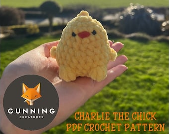 Amigurumi Crochet Pattern Charlie the Chick - Etsy