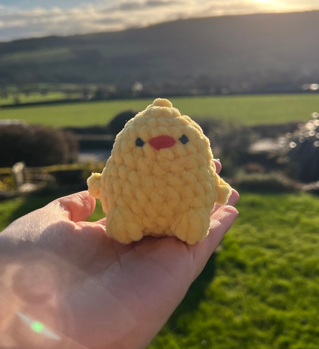 Cute Handmade Crochet Charlie the Chick Plushie Amigurumi Easter - Etsy