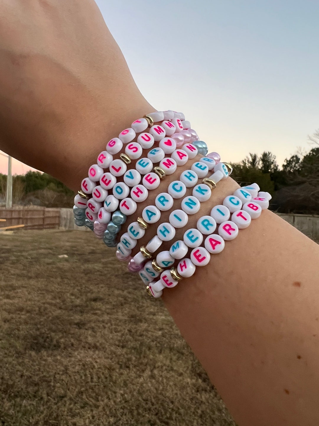 Lover Inspired Friendship Bracelets - Etsy