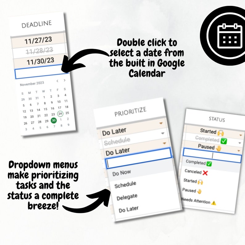 Team Task Manager Google Sheet Template, Task Track, Digital to Do List for Teams, Resume ...