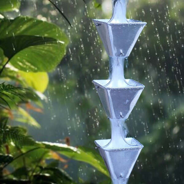 Rain Chain Basin - Etsy