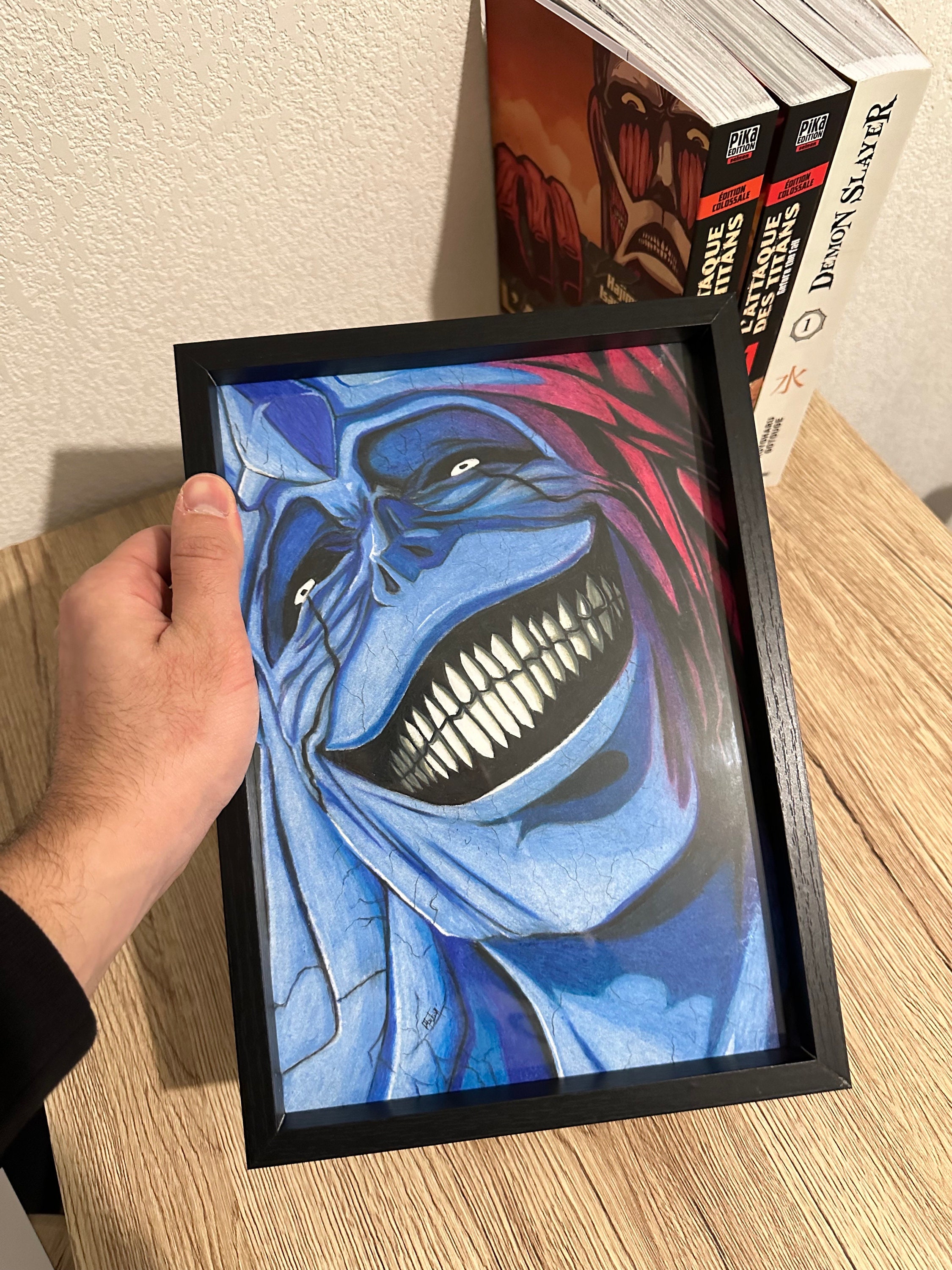 Drawing Statue Of God Solo Leveling Etsy