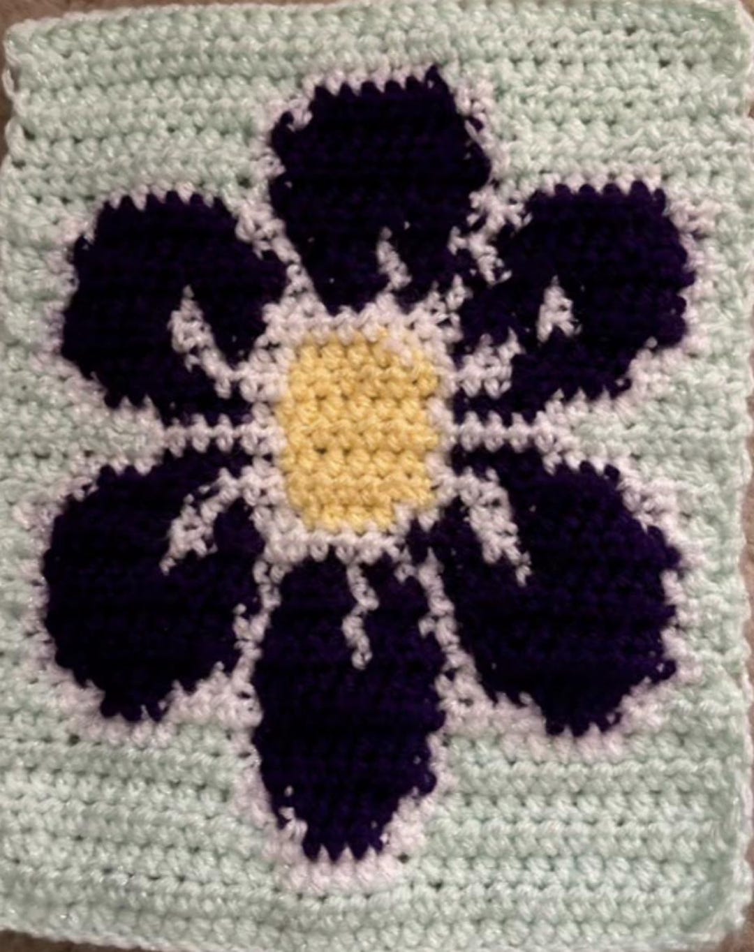 Flower Crochet Tapestry Pattern - Etsy