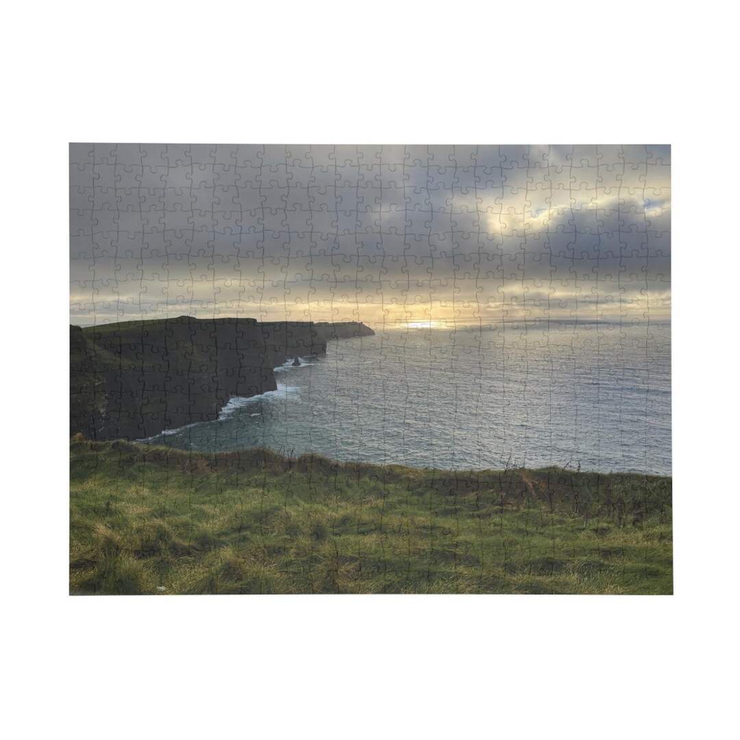 Cliffs of Moher Ireland Puzzle. High Quality Jigsaw 500, 1000-piece, - Etsy