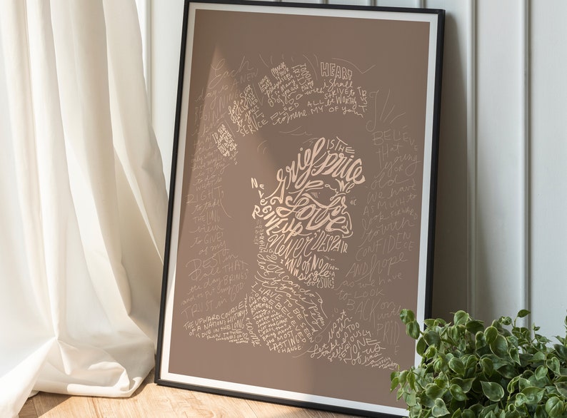 Queen Elizabeth Print | Her Royal Highness Portrait | Wordle Art ...