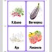 Flash Cards, Fruits and Vegetables, Preschool Flashcards, Printables ...