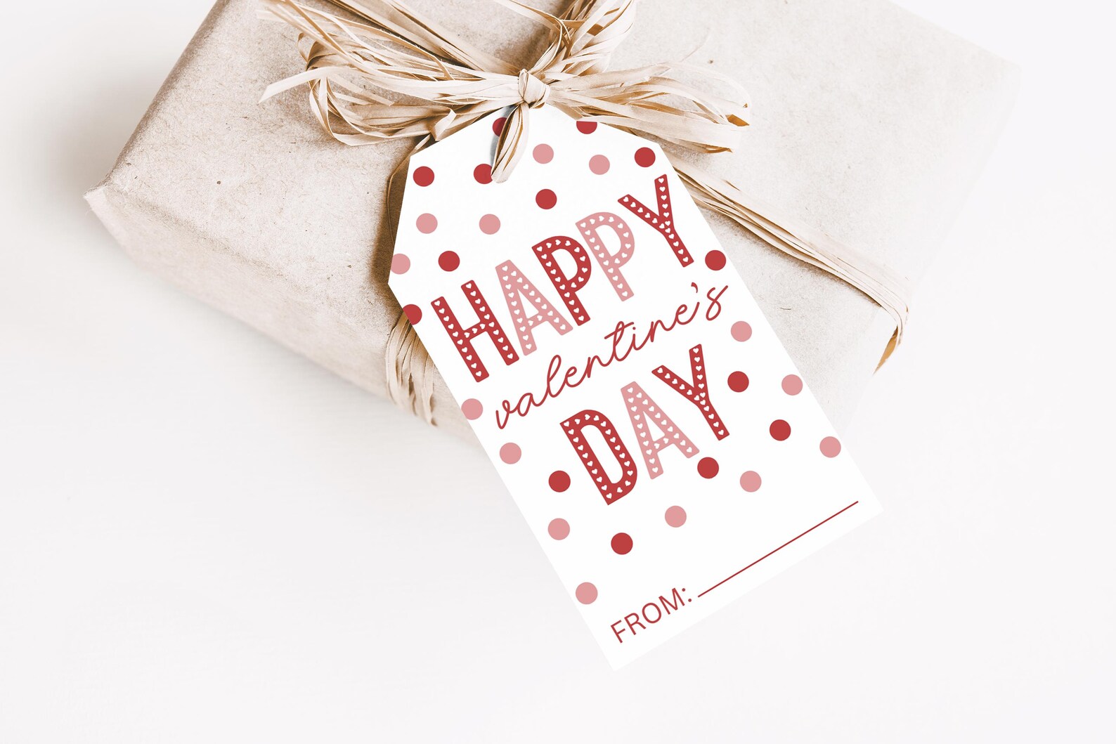 Printable Valentine Gift Tag | Valentine Treat Tag | Valentine's Day ...