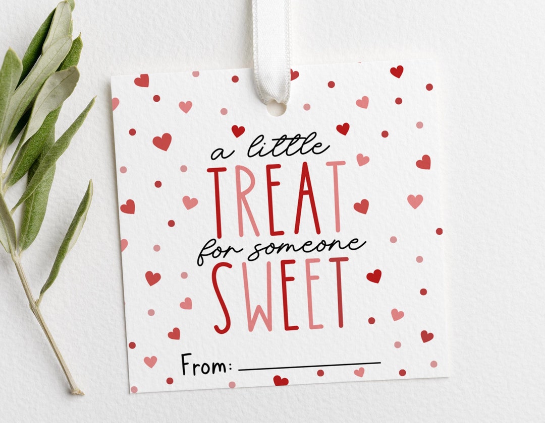 Unlimited Printable Valentine Card | Valentine Treat Tag | Valentine's ...