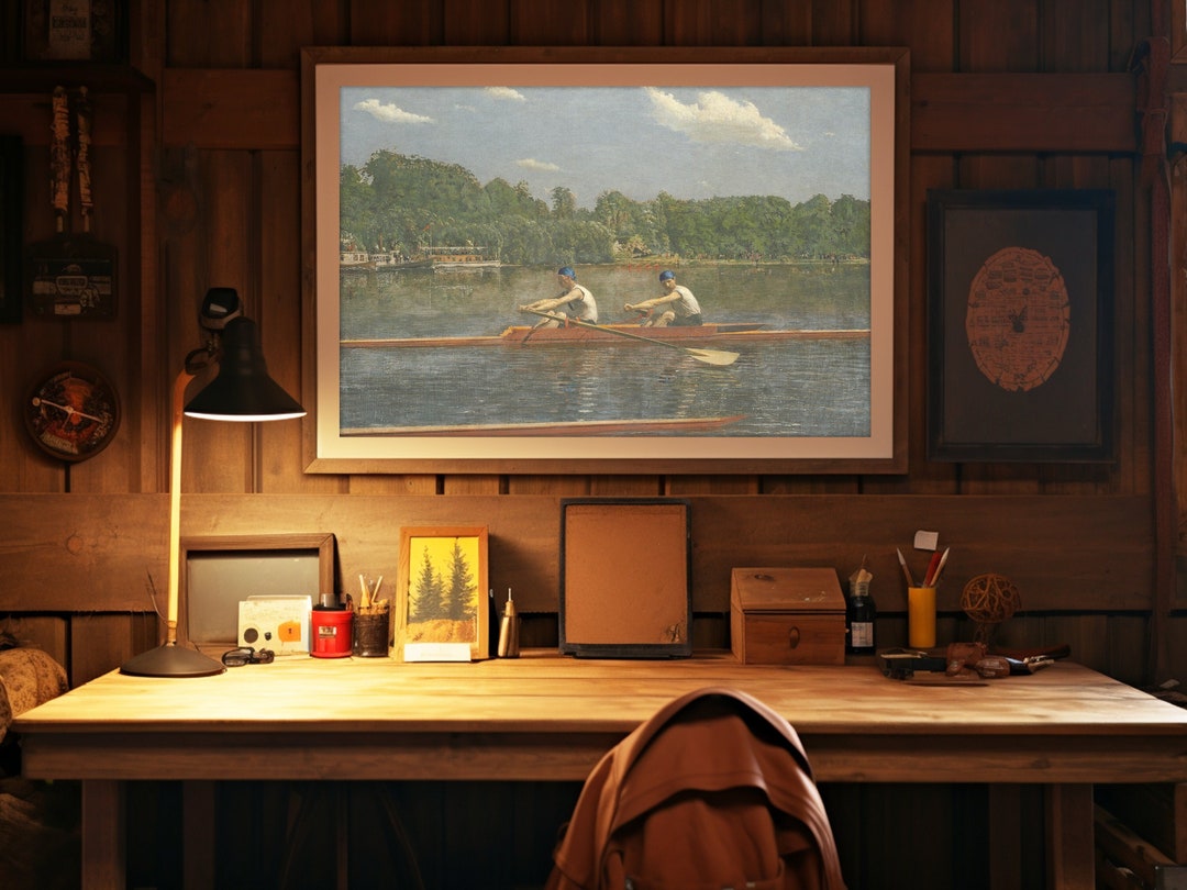 The Biglin Brothers Racing Fine Art Print - Thomas Eakins Reproduction ...