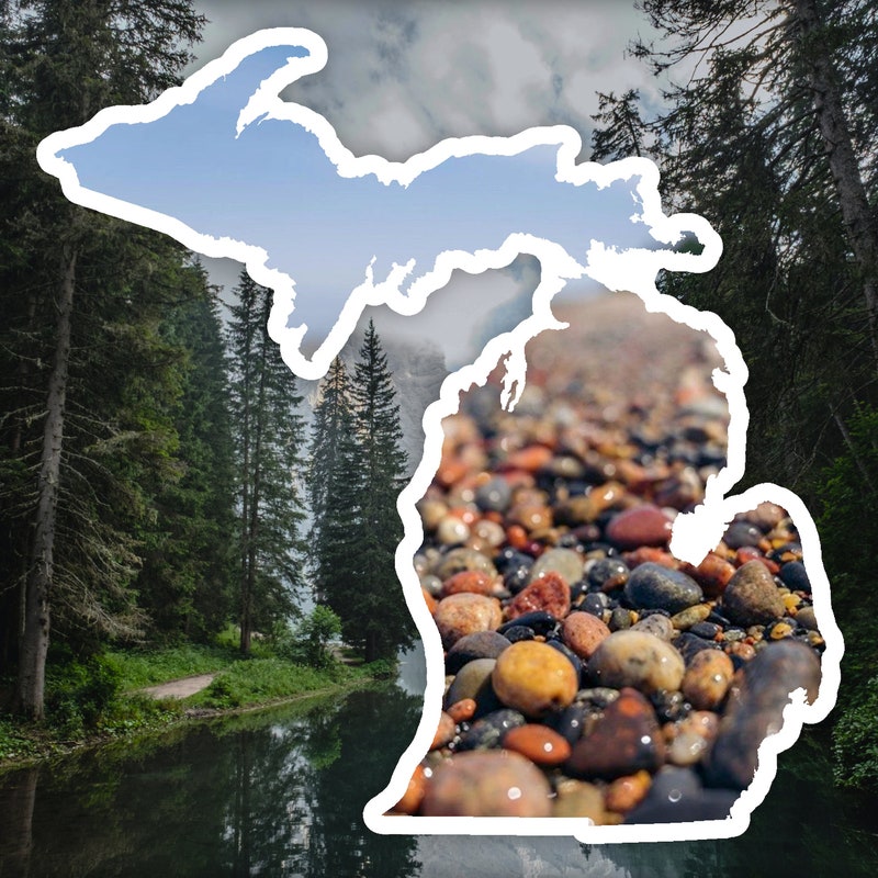 Michigan Car Decal - Etsy