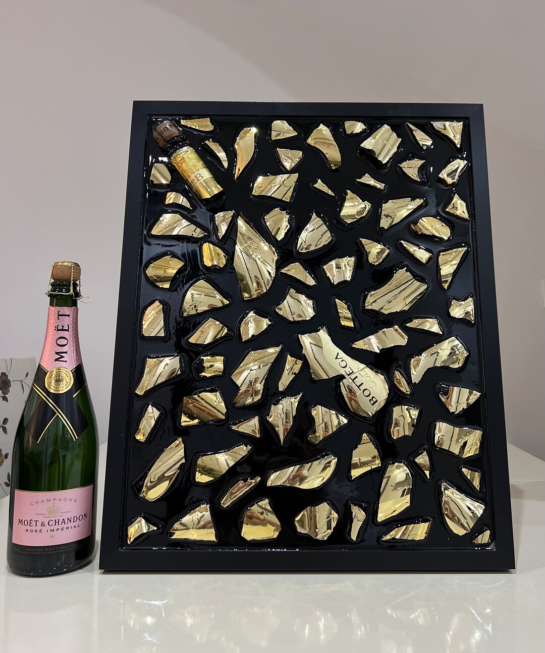 50x40 Frame Bottega Gold - Etsy