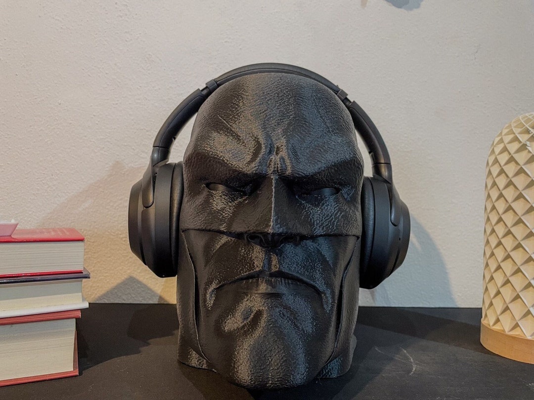 Batman Headphone Stand Headphone Holder Batman Headset - Etsy