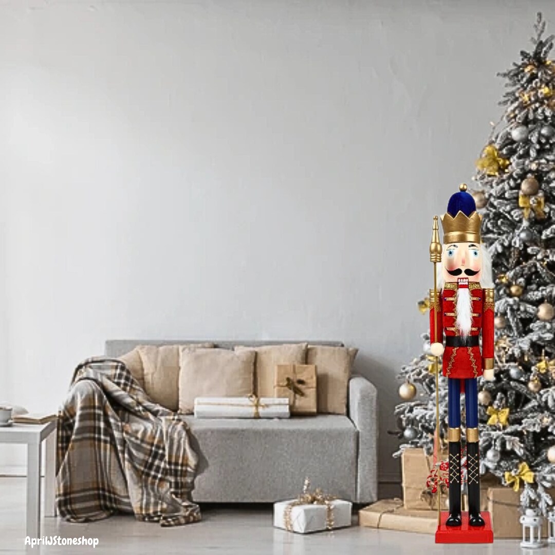 Life Size 48 Inch 4 Ft Tall Christmas Nutcracker King Giant - Etsy