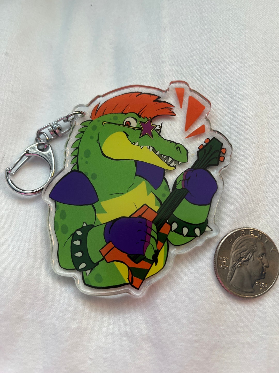 Five Nights at Freddy's Monty Gator Acrylic Charm FNAF - Etsy