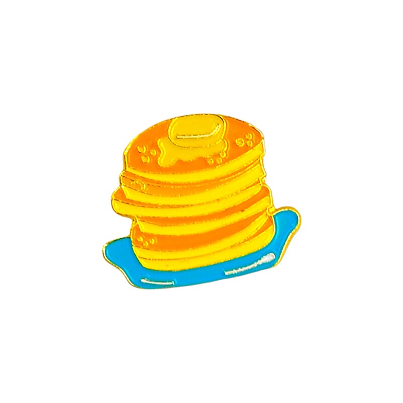 Kawaii Pancake Pin - Etsy