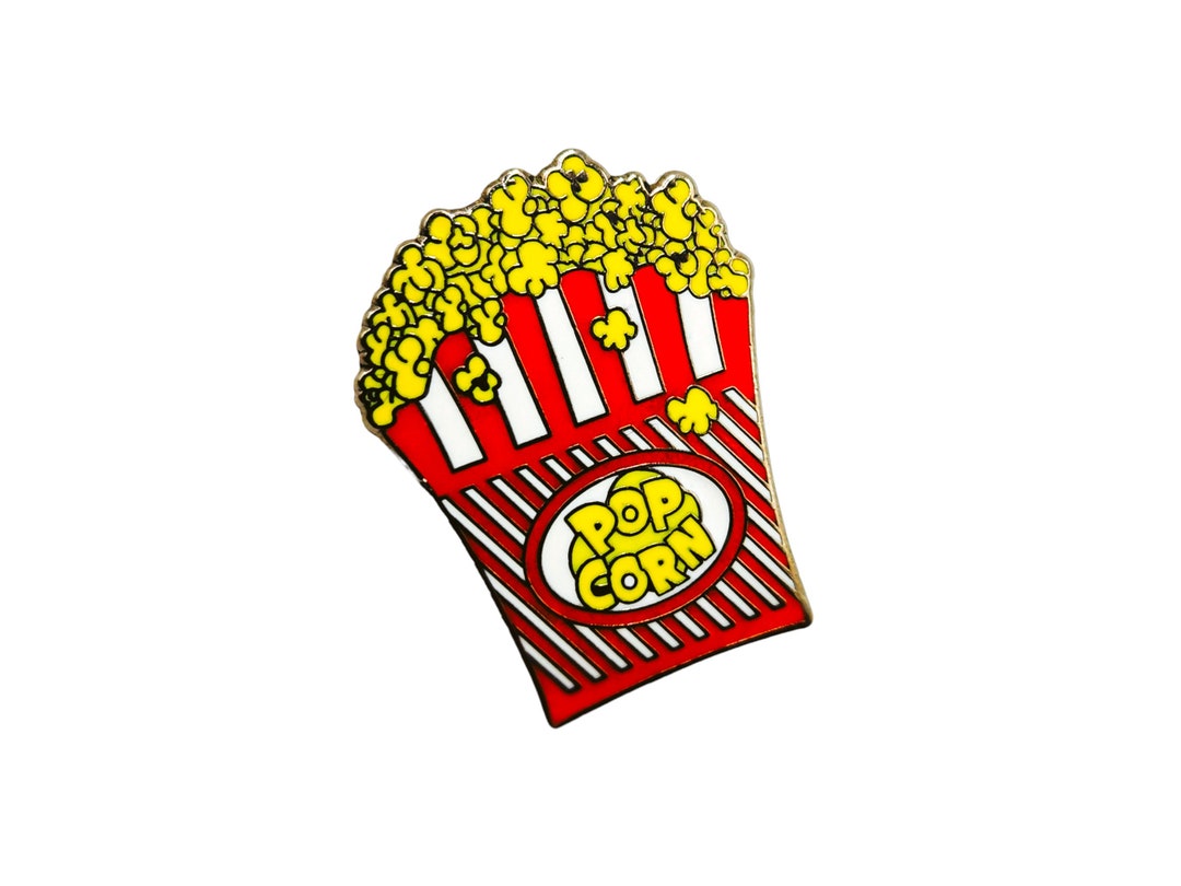 Quirky Nostalgia - 90s-inspired Movie Night Enamel Pins – Small Cute ...